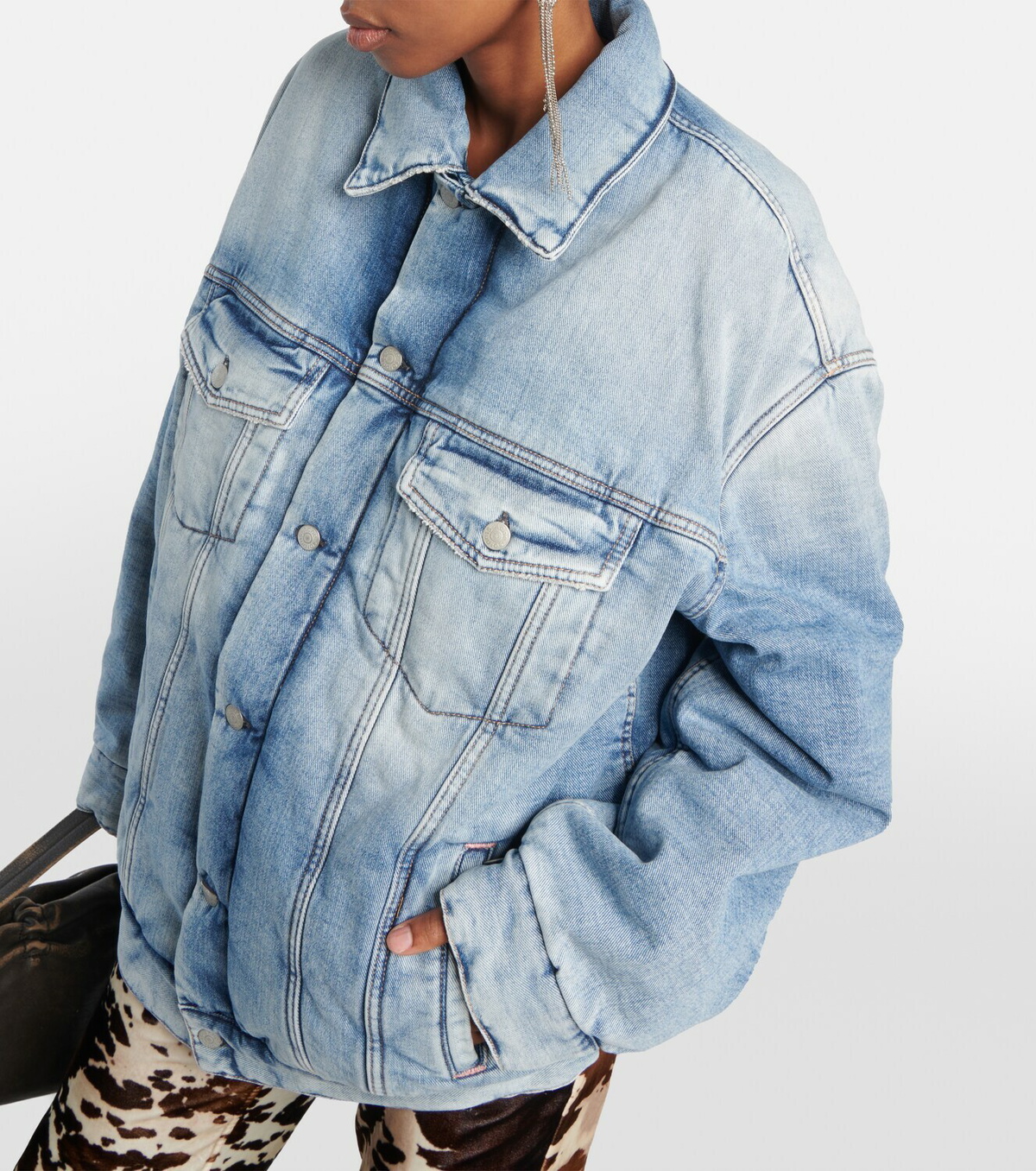 Acne Studios Kataya padded denim jacket Acne Studios