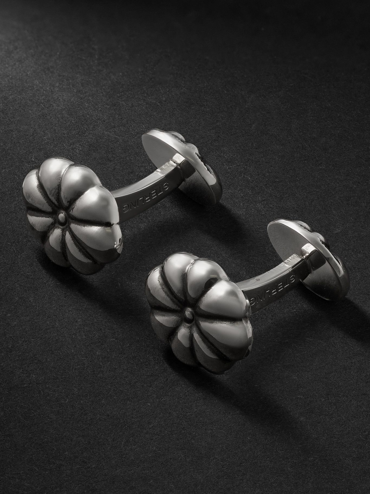 Buccellati - Cabochon Silver Cufflinks Buccellati