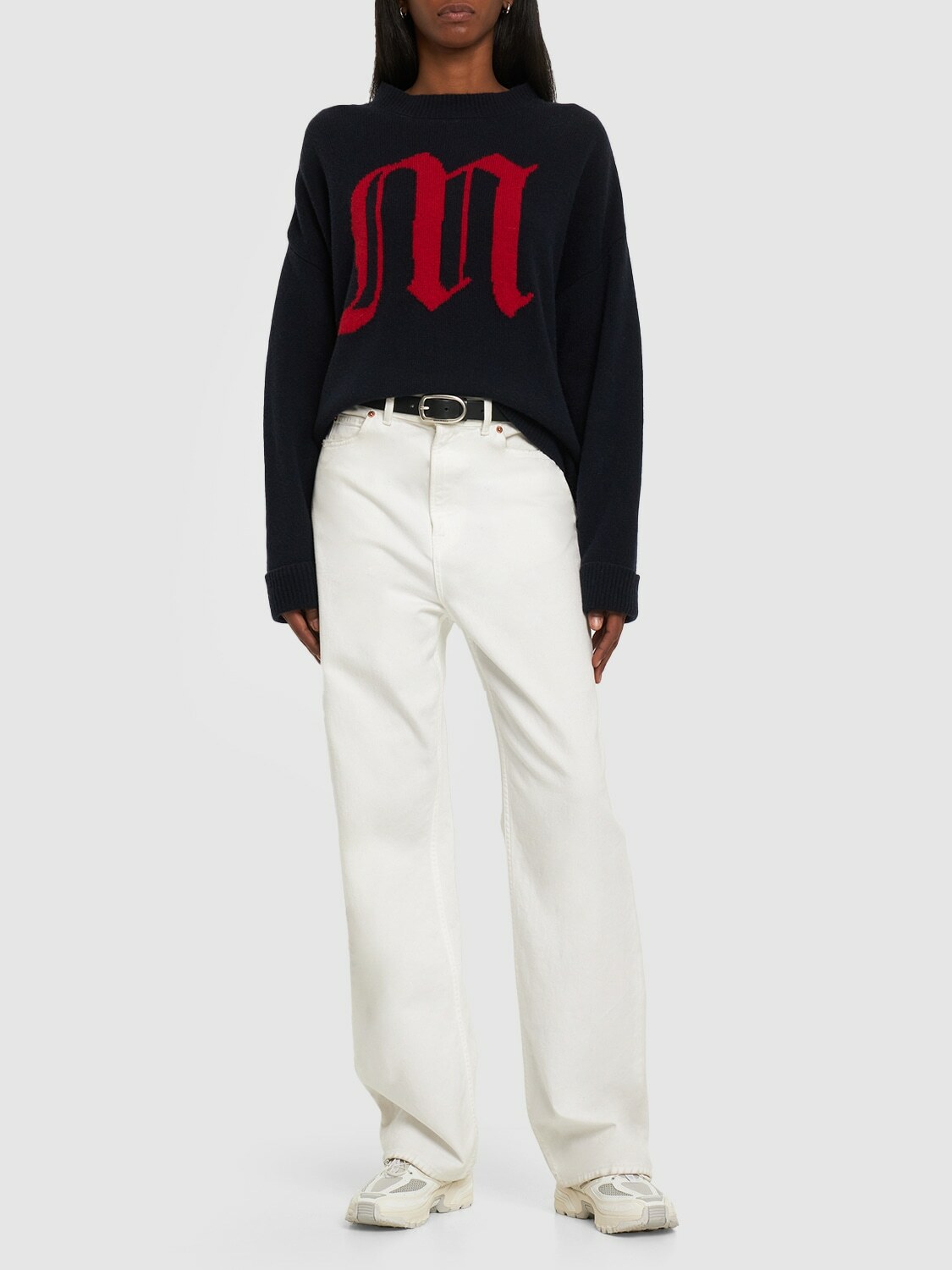 MSGM - Monogram Wool Blend Sweater MSGM