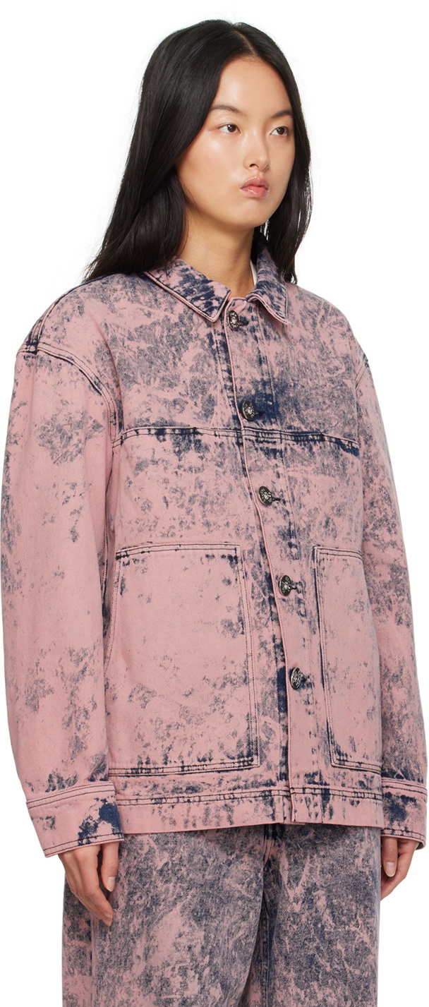 Études Pink Hopper Denim Shirt Etudes