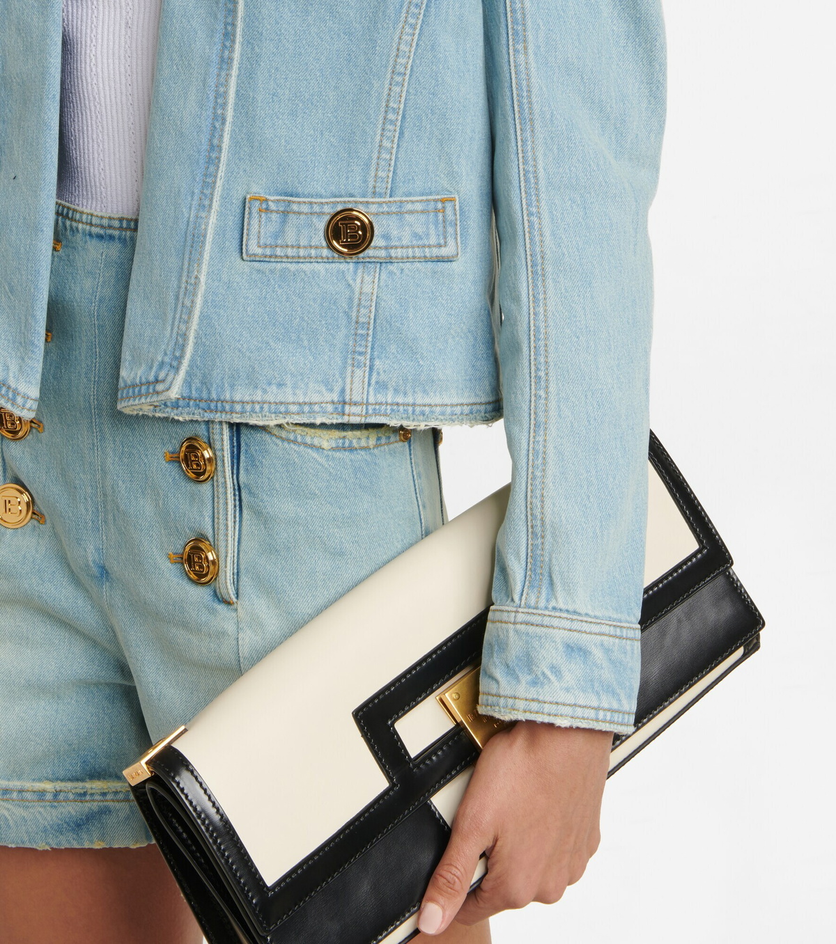 Balmain - Denim blazer Balmain