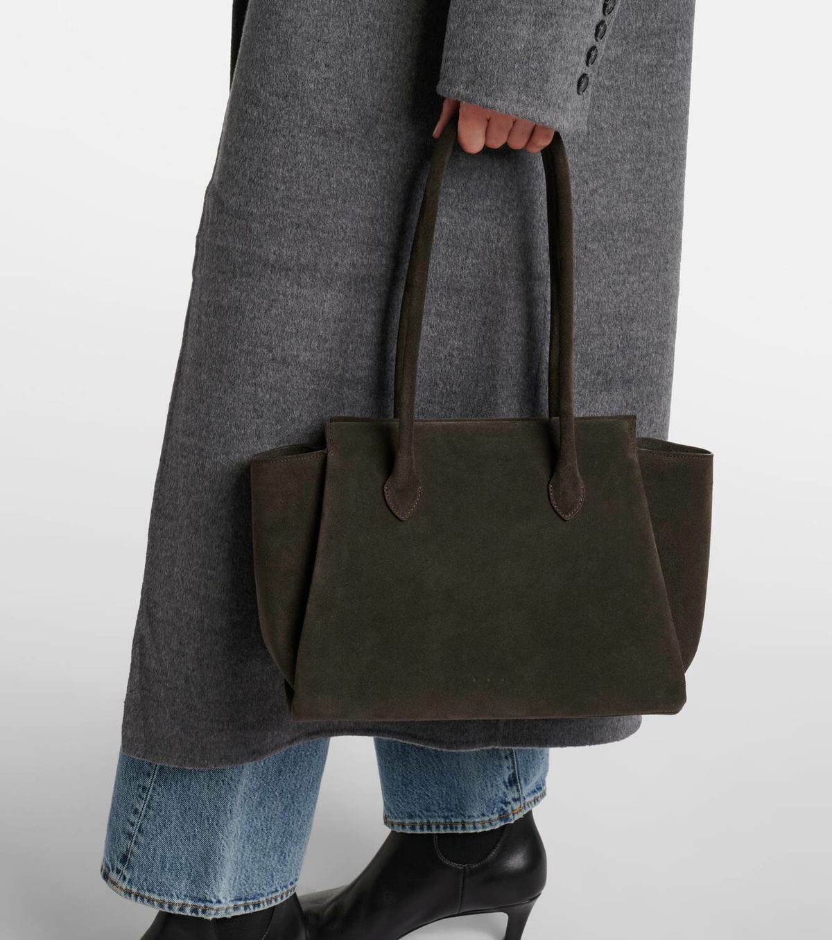 Aesther Ekme Ekme Small suede tote bag Aesther Ekme