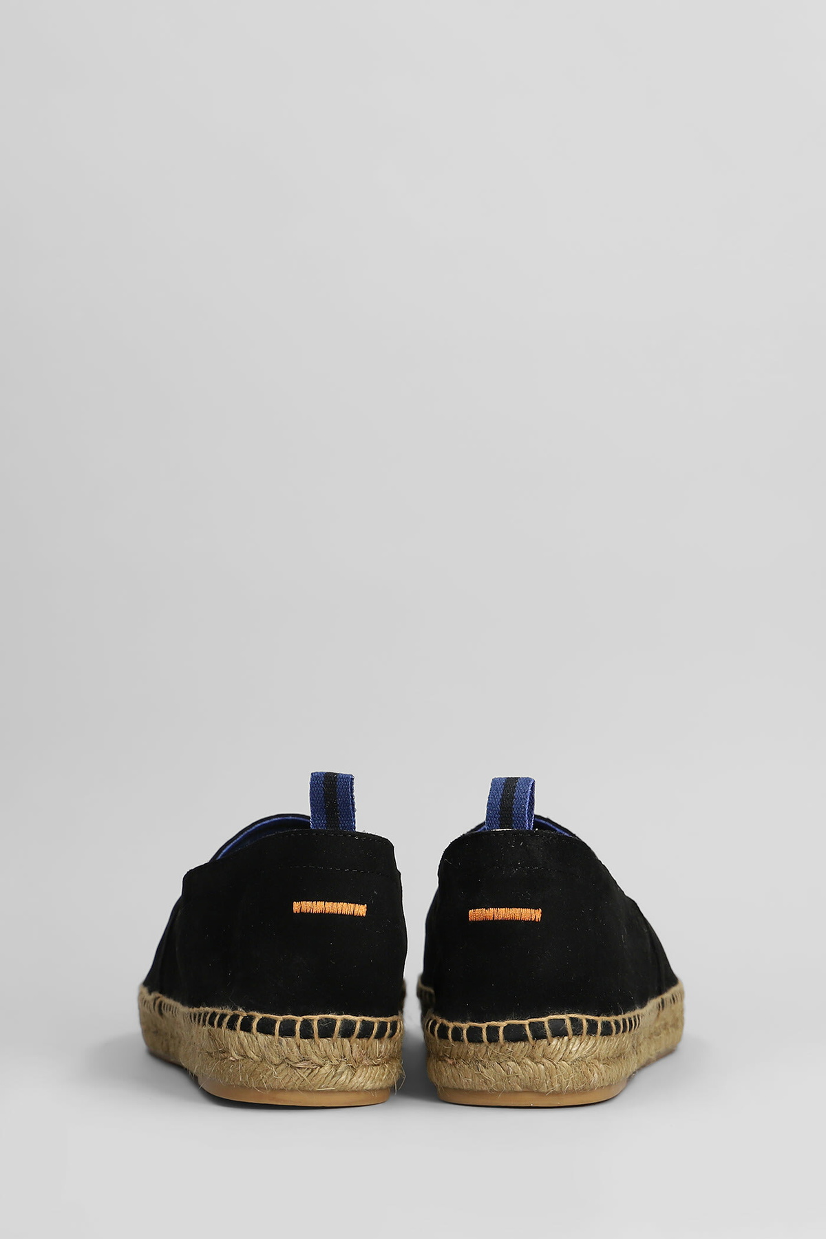 Castañer Pablo T-186 Espadrilles In Black Suede Castaner