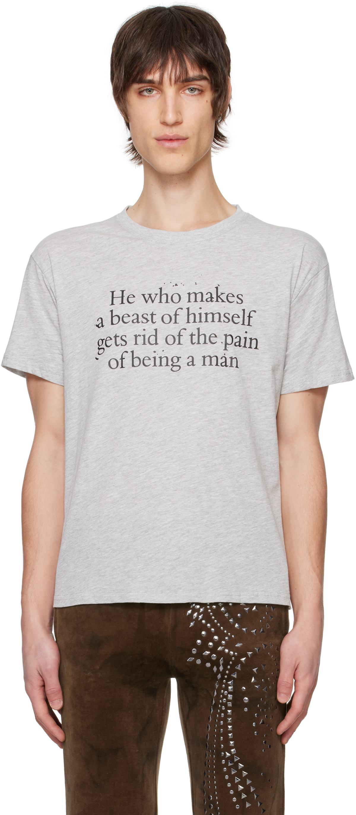 Praying Gray 'Beast' T-shirt Praying