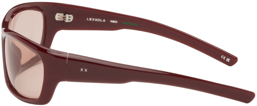 Lexxola Red Neo Sunglasses Lexxola