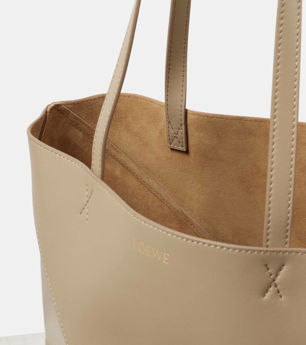 Loewe Puzzle Fold Medium leather tote bag Loewe