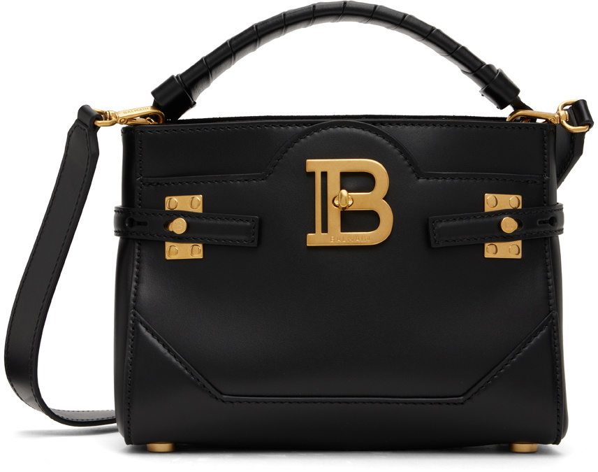 Balmain Black B-Buzz 22 Bag Balmain