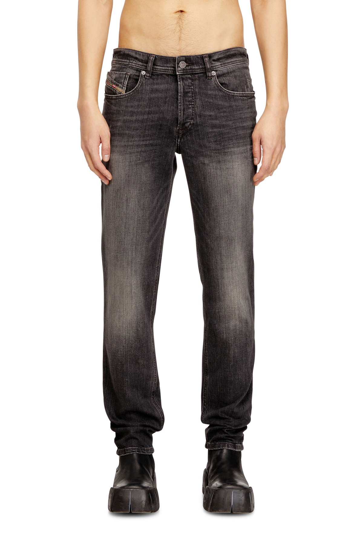 Diesel Regular Jeans - 2023 D-Finitive - Jeans Mens in Grey Diesel
