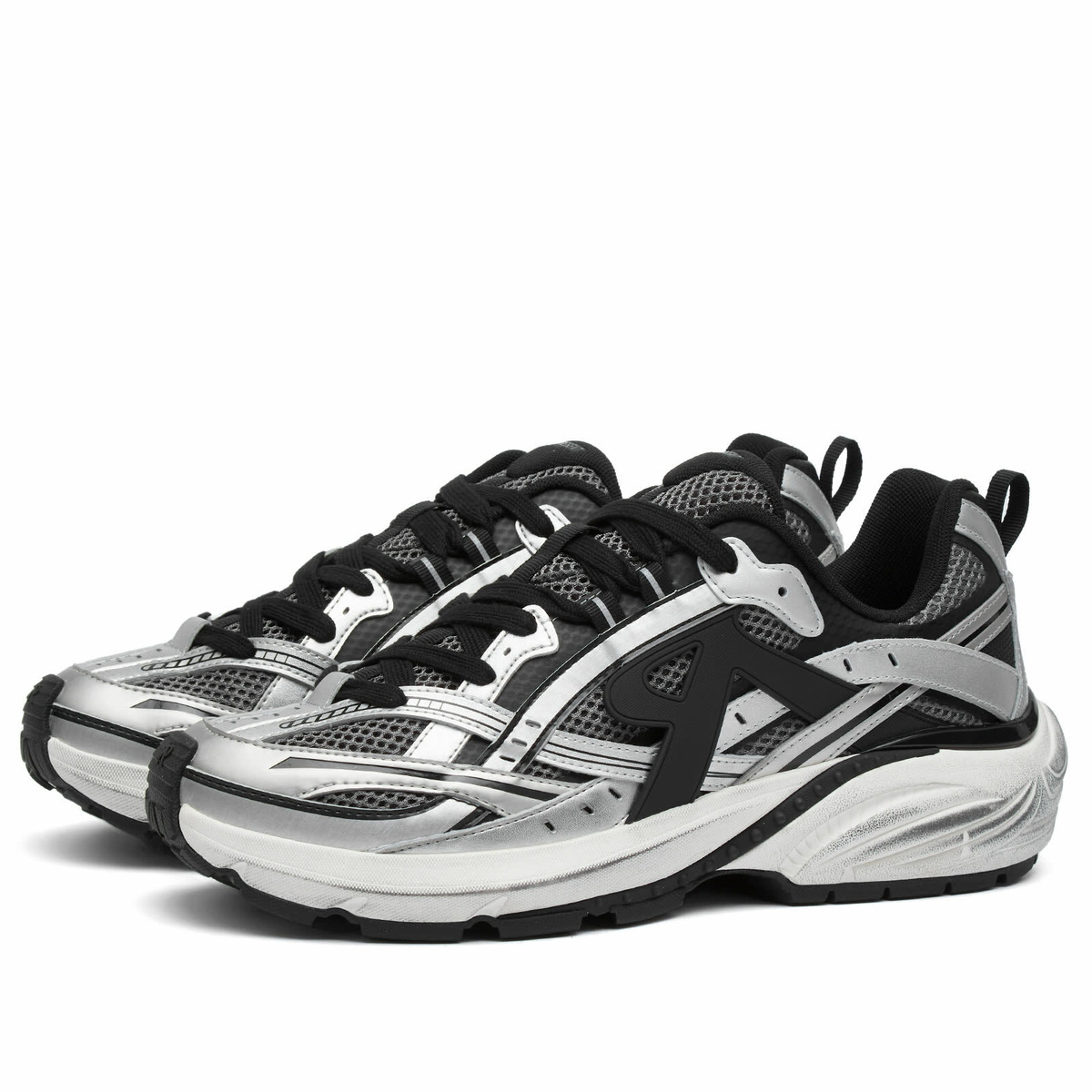 Represent Men's Storm Runner in Silver Black Represent