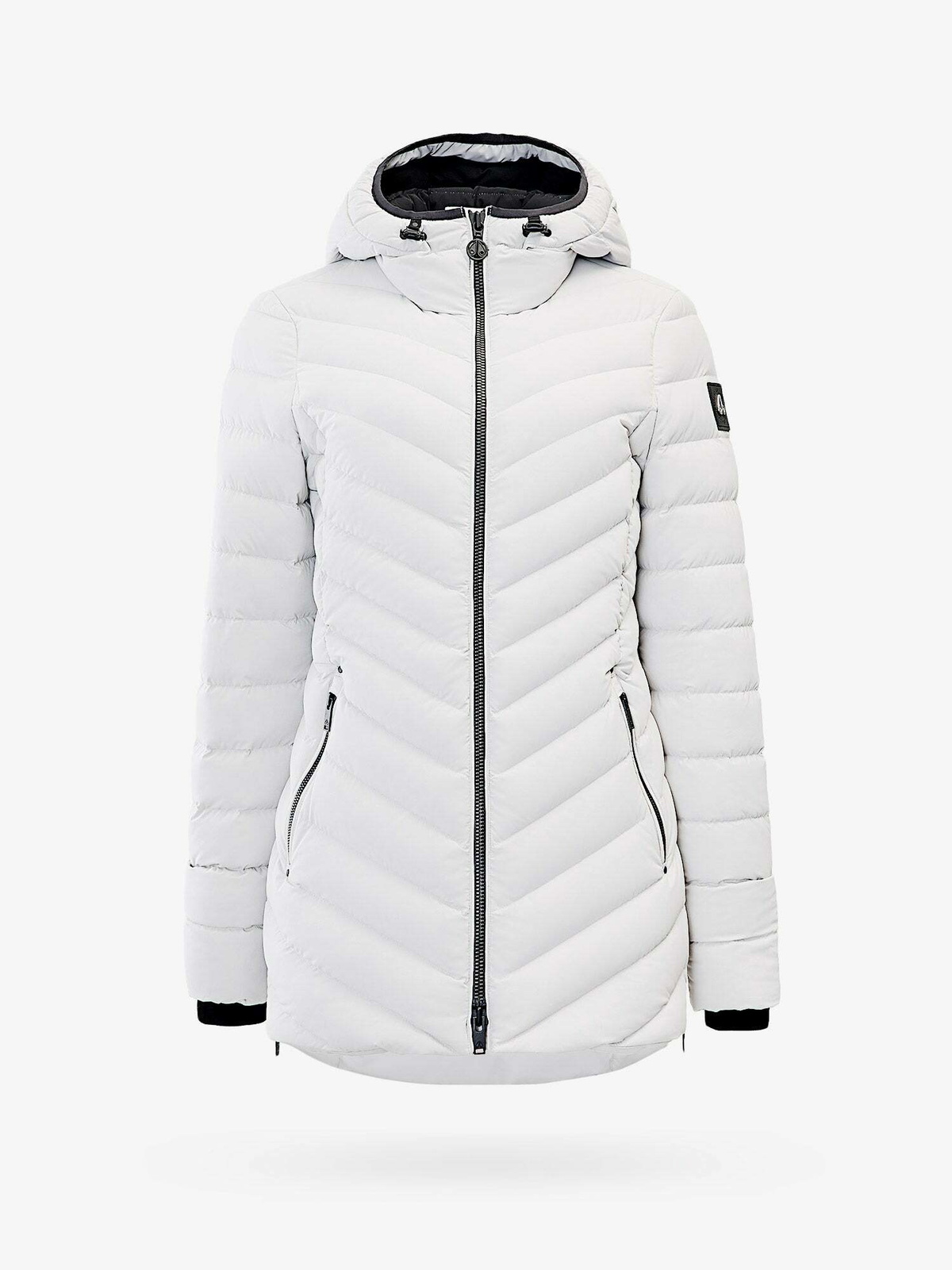 Moose Knuckles Rockcliff White Womens Moose Knuckles