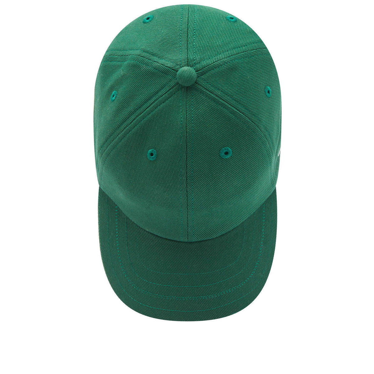 Jacquemus Men's Script Logo Cap in Green Jacquemus