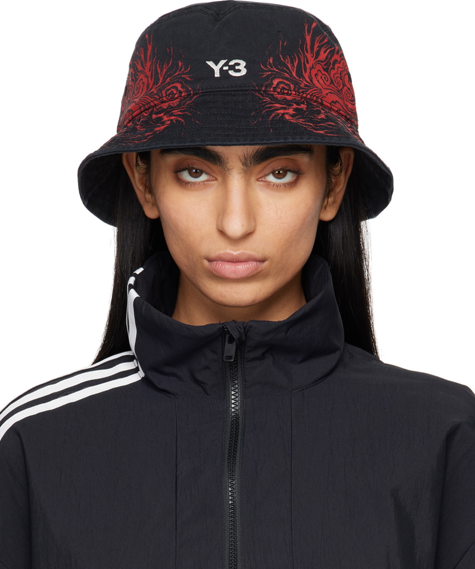 Y-3 Black JFA Edition Bucket Hat Y-3