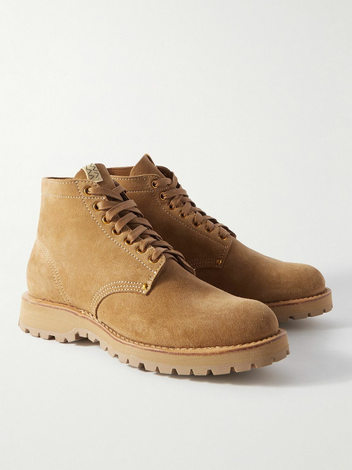Visvim - Brigadier Folk Suede Boots - Neutrals Visvim