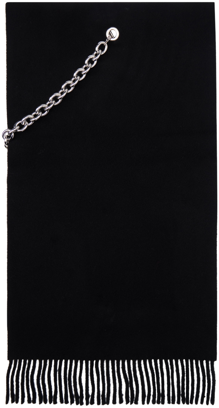 Y/Project Black Chain Scarf Y/Project