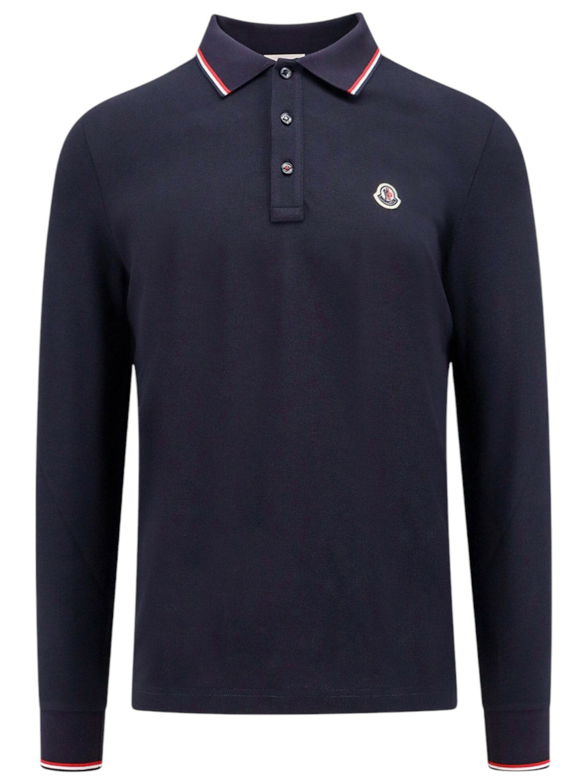 Moncler Blue Polo Shirt Mens Moncler