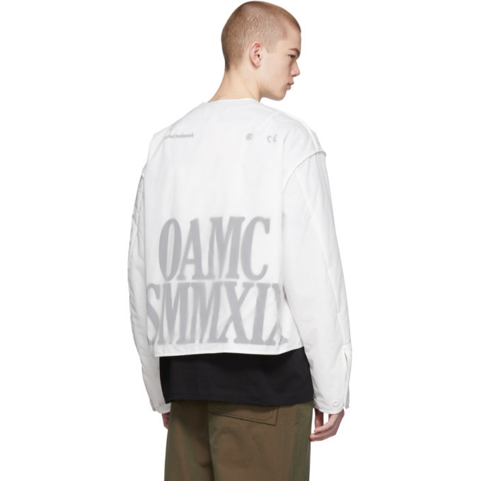 OAMC White Numeral Jacket OAMC
