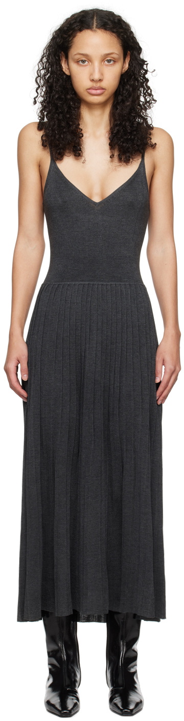 arch4 Gray Princess Maxi Dress arch4
