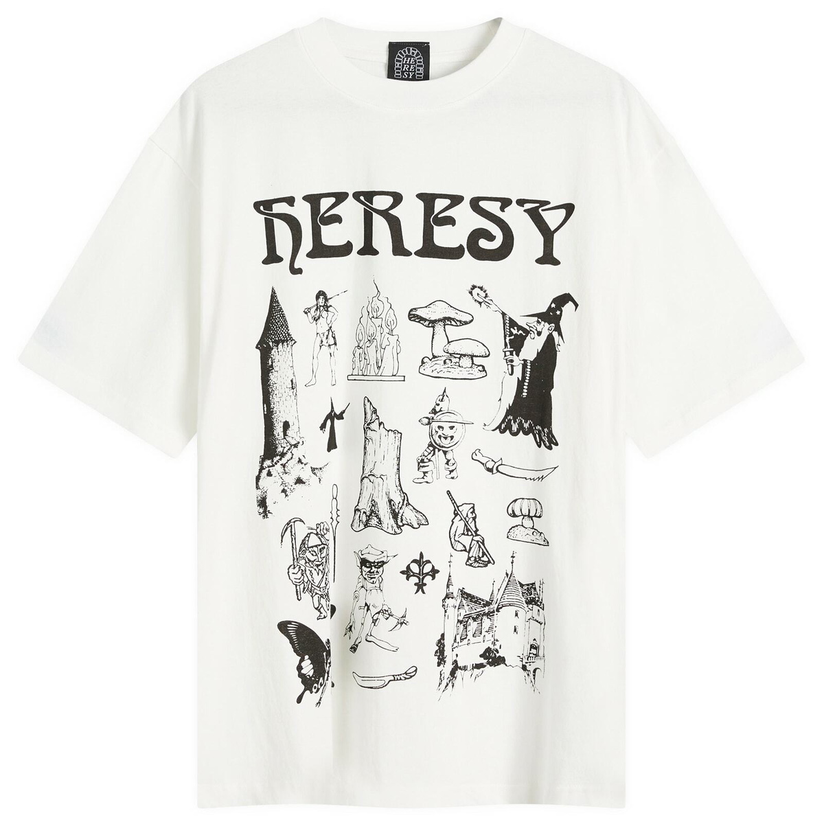 Heresy Men's Enthusiast T-Shirt in Ecru Heresy