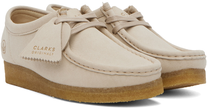 Clarks Originals Off-White Wallabee Derbys Clarks Originals