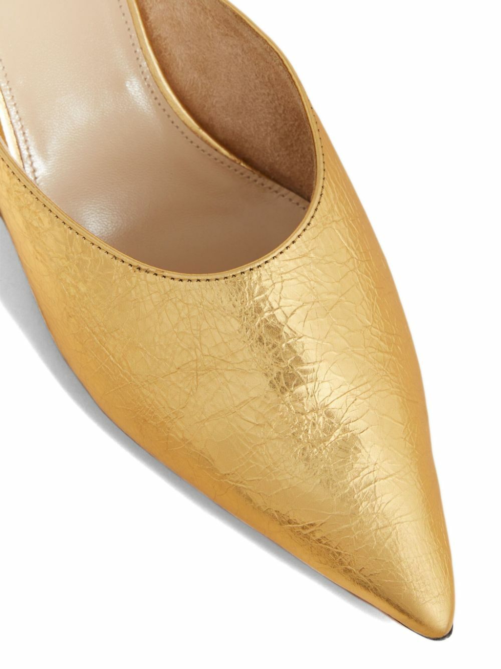 KHAITE The River 25mm Leather Mules Khaite