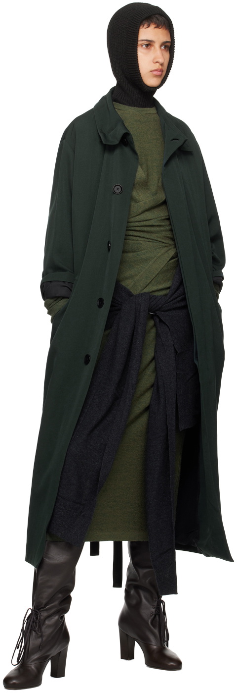 LEMAIRE Green Soft Coat Lemaire