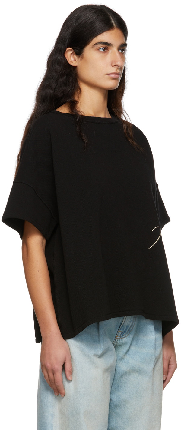 Rhude Black Reverse T-Shirt Rhude