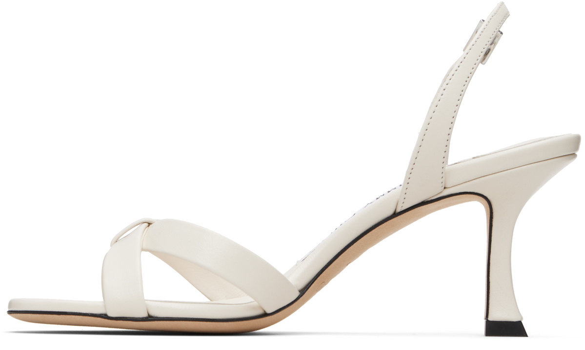 Jimmy Choo Off-White Elsy 70 Heeled Sandals Jimmy Choo