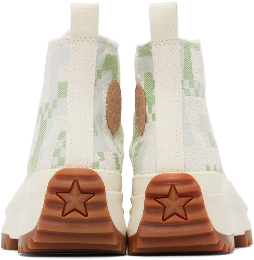 Converse Green & Blue Run Star Hike Sneakers Converse