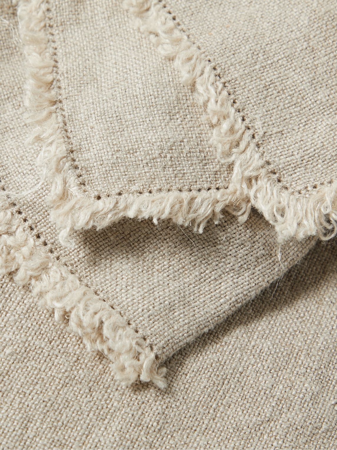 IN BED - Heavy Linen Bed Throw