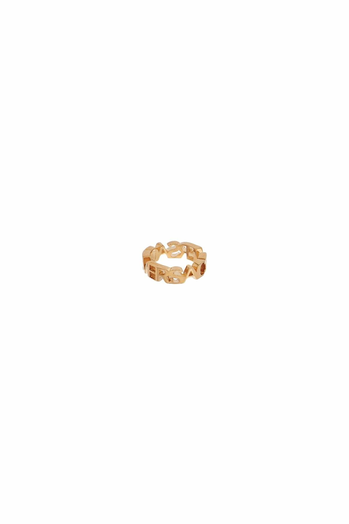VERSACE ring with logo design Gold Versace