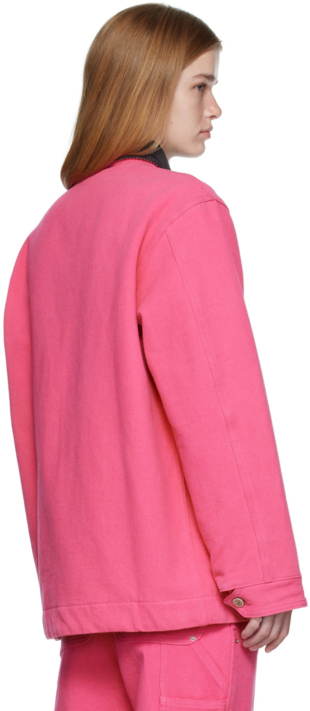 Sky High Farm Workwear Pink Chore Jacket Sky High Farm Workwear