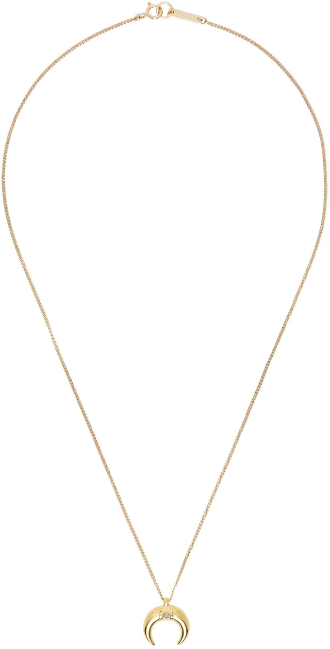 Isabel Marant Gold Other Side Necklace Isabel Marant