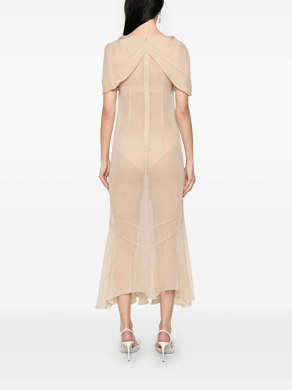Simone Rocha Silk Maxi Dress Simone Rocha