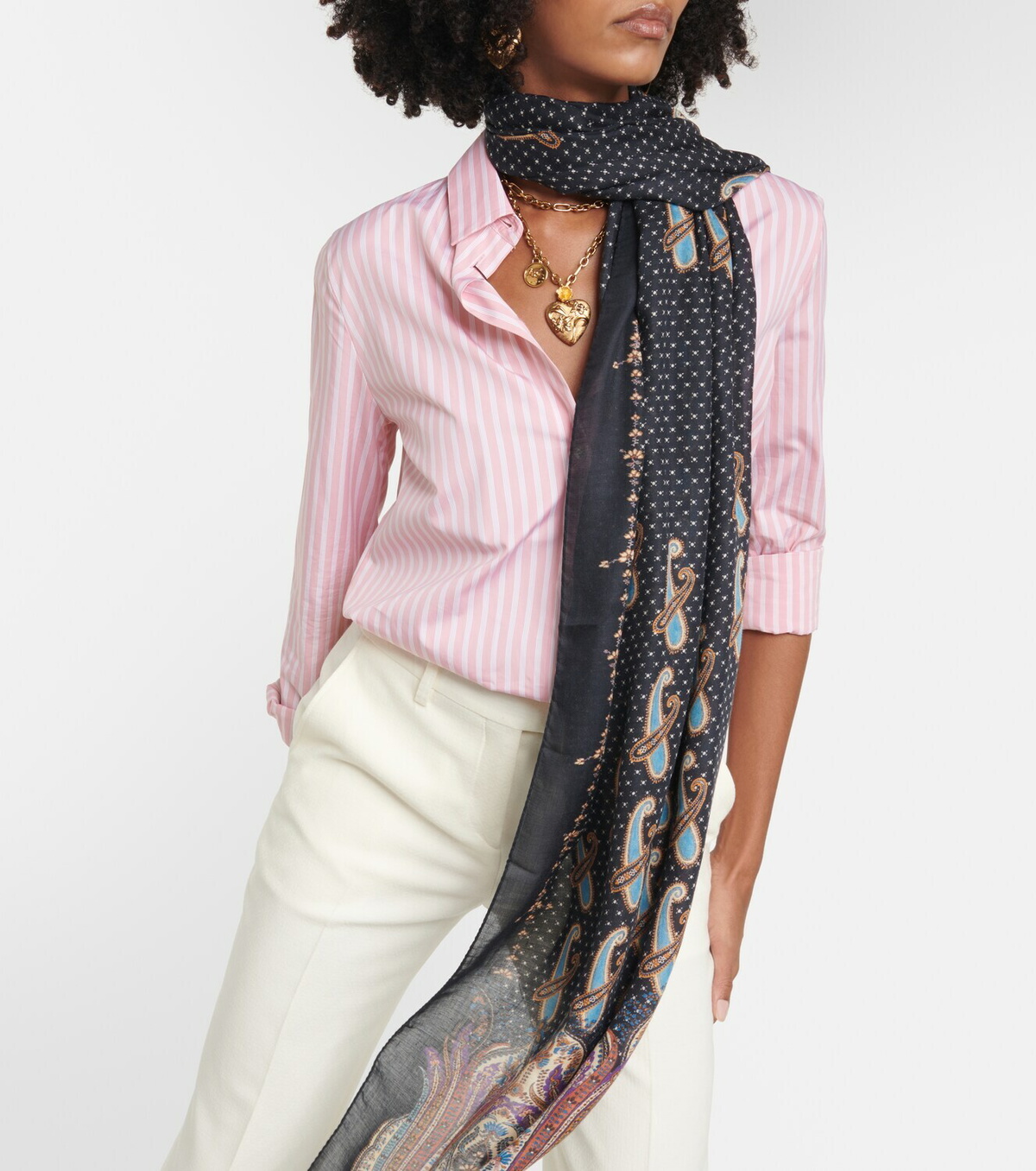 Etro Paisley-printed scarf Etro