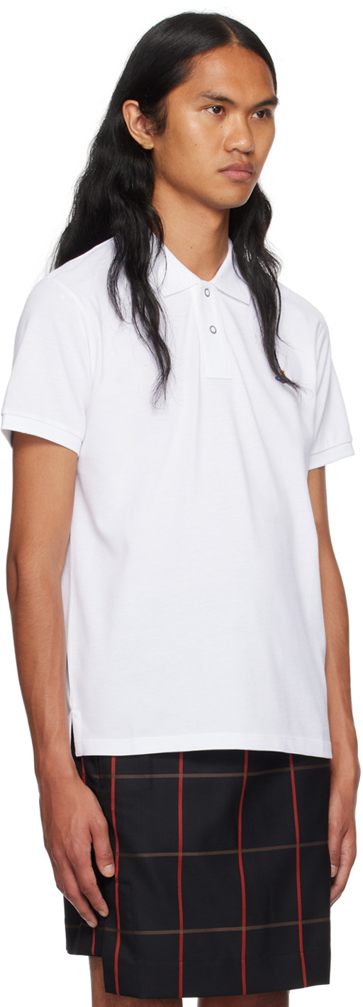 Vivienne Westwood White Classic Polo Vivienne Westwood