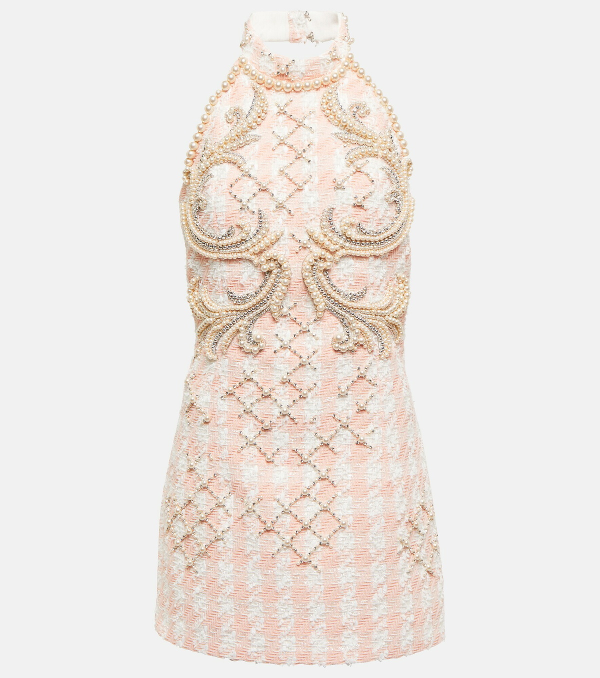 Balmain - Embellished tweed minidress Balmain