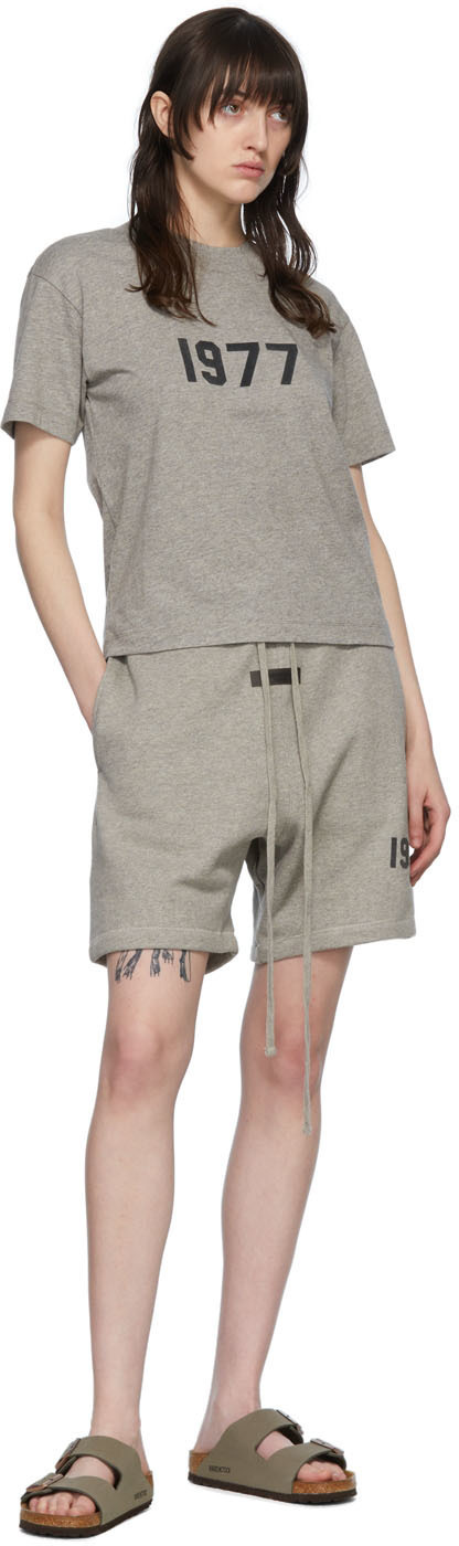 Essentials Gray 1977 Shorts Essentials