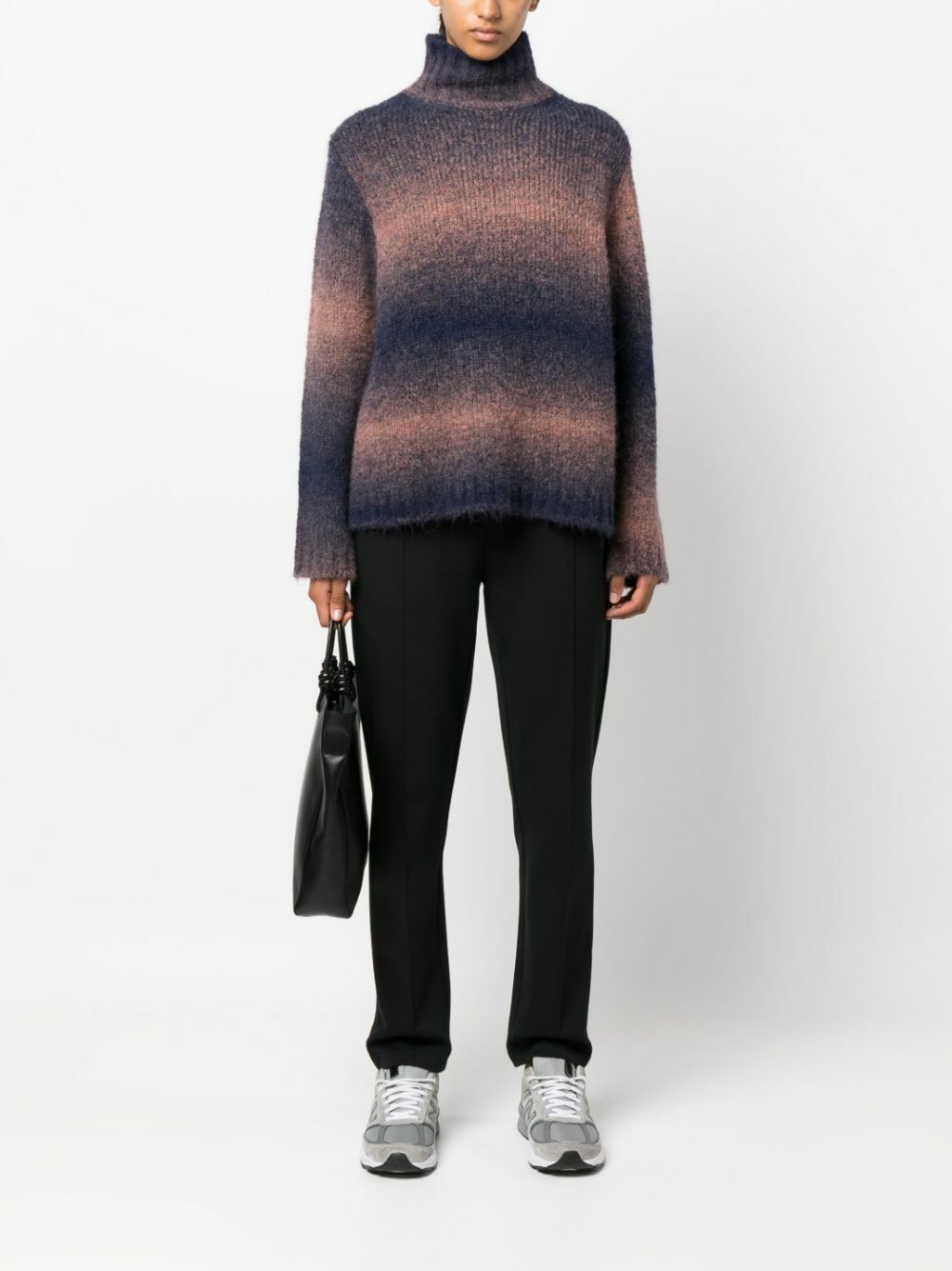 WOOLRICH - Gradient Wool Blend Turtleneck Sweater Woolrich