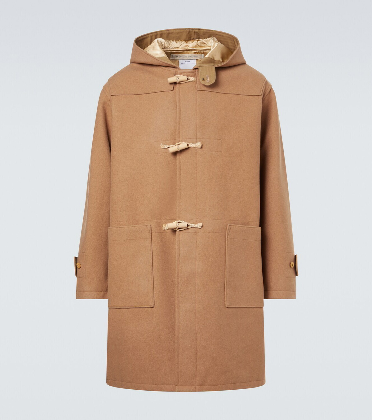 Visvim Commodore wool and linen duffel coat Visvim