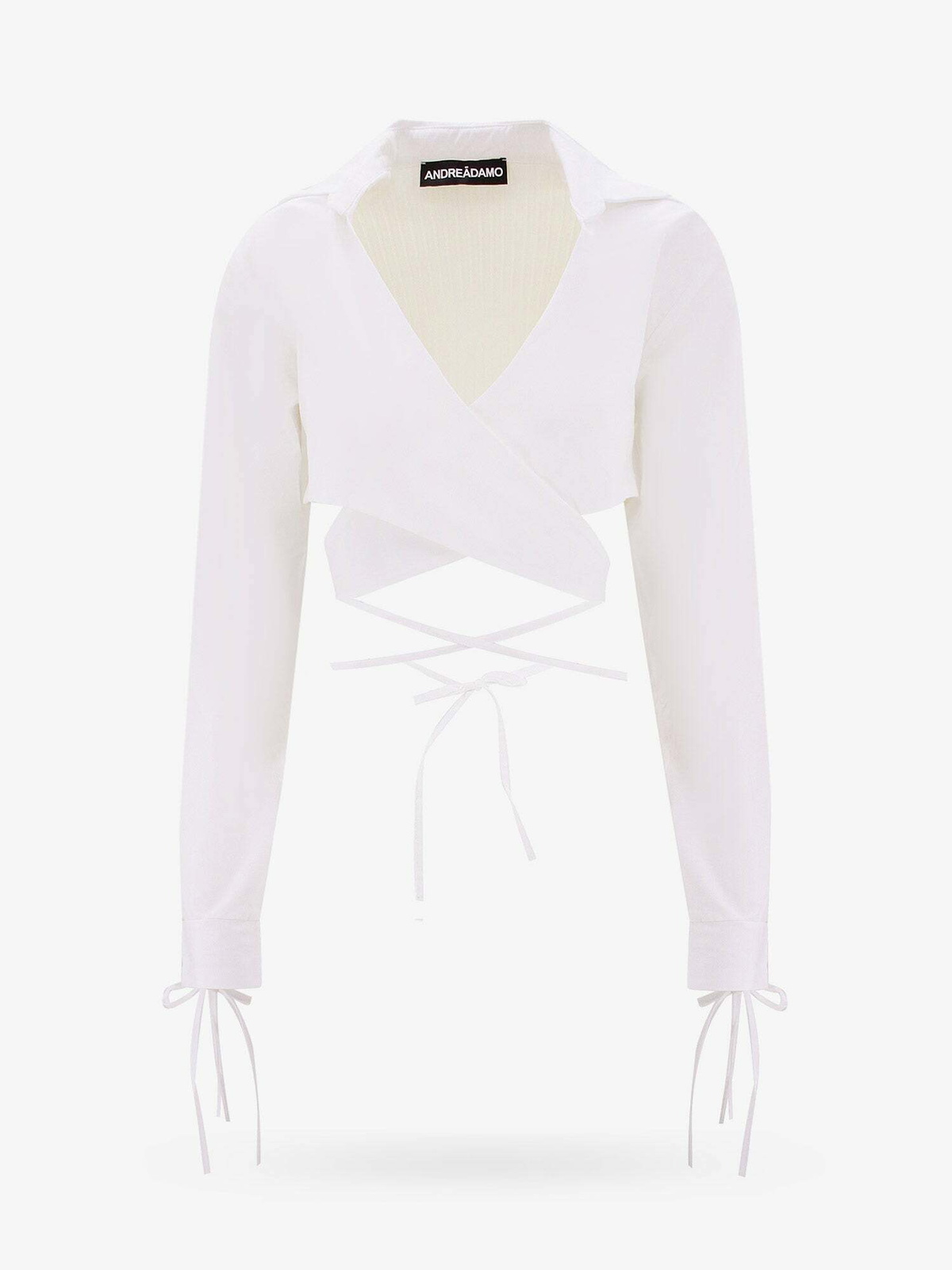 Andrea Adamo Top White Womens Andrea Adamo