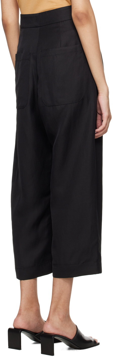 Studio Nicholson Black Cori Trousers Studio Nicholson