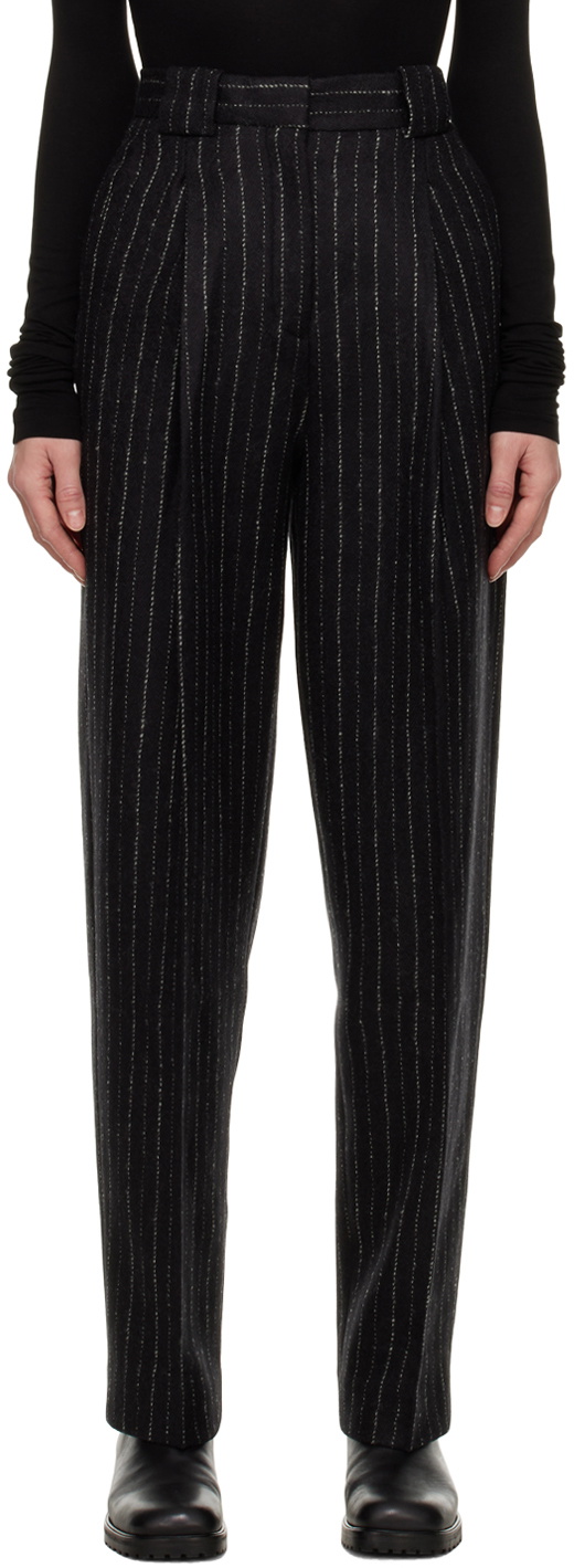 House of Dagmar Black Valerie Trousers House of Dagmar