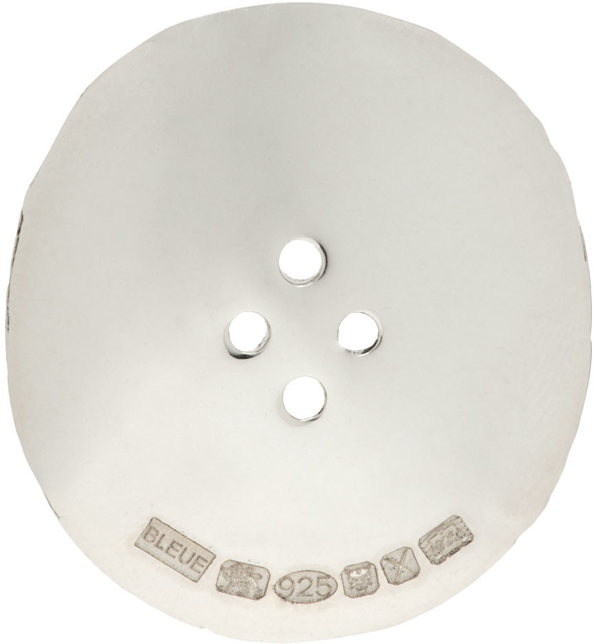 Bleue Burnham Silver Plants See Everything Button Bleue Burnham