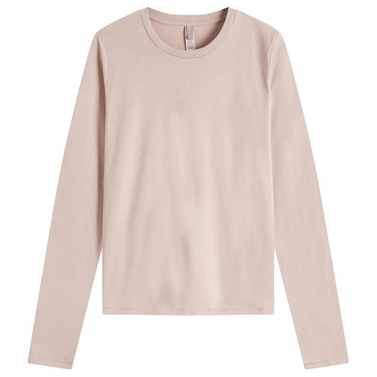 SKIMS Women's Relaxed Tees Long Sleeve T-Shirt in Fawn SKIMS