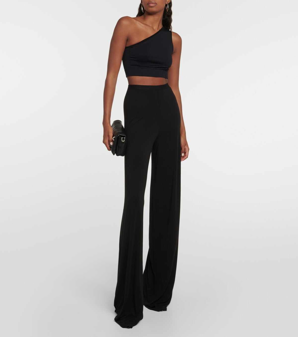Rick Owens Athena one-shoulder cropped top Rick Owens