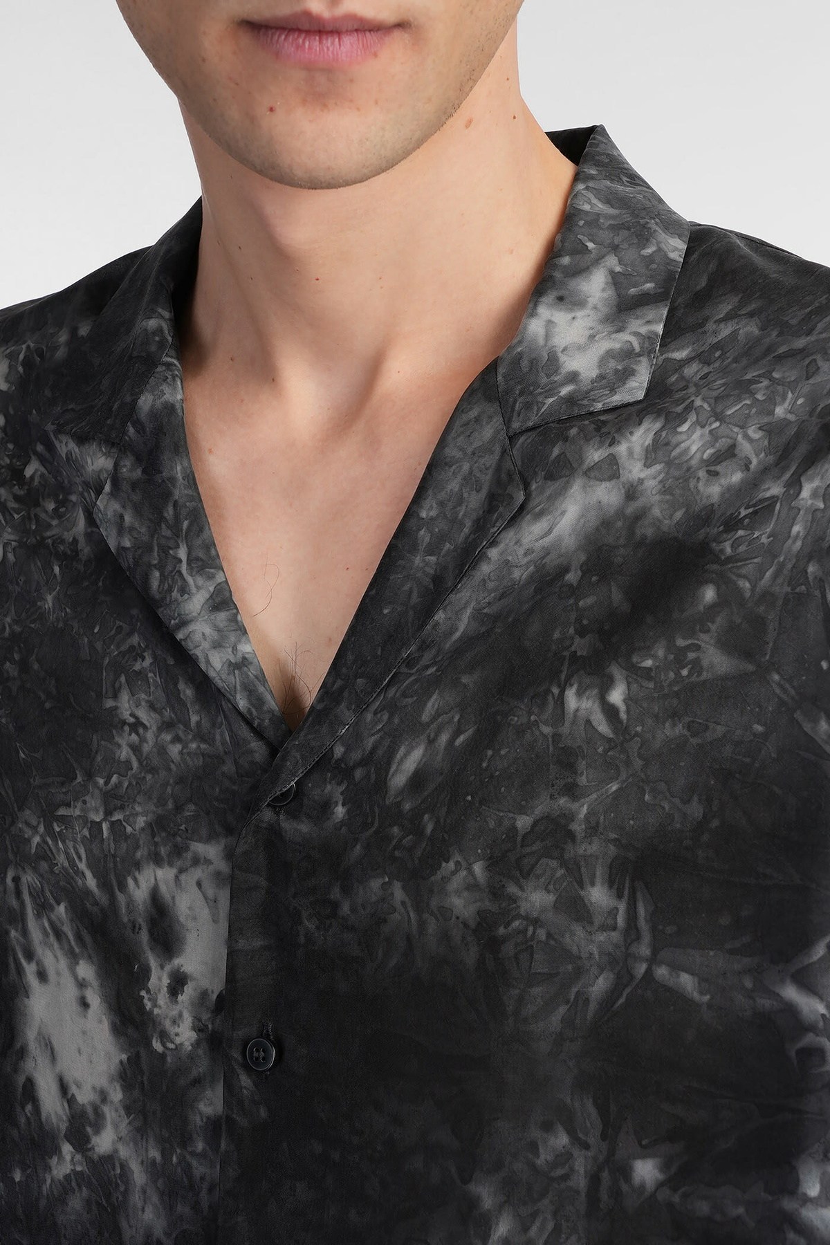 Sapio N 38 Shirt In Black Triacetate SAPIO