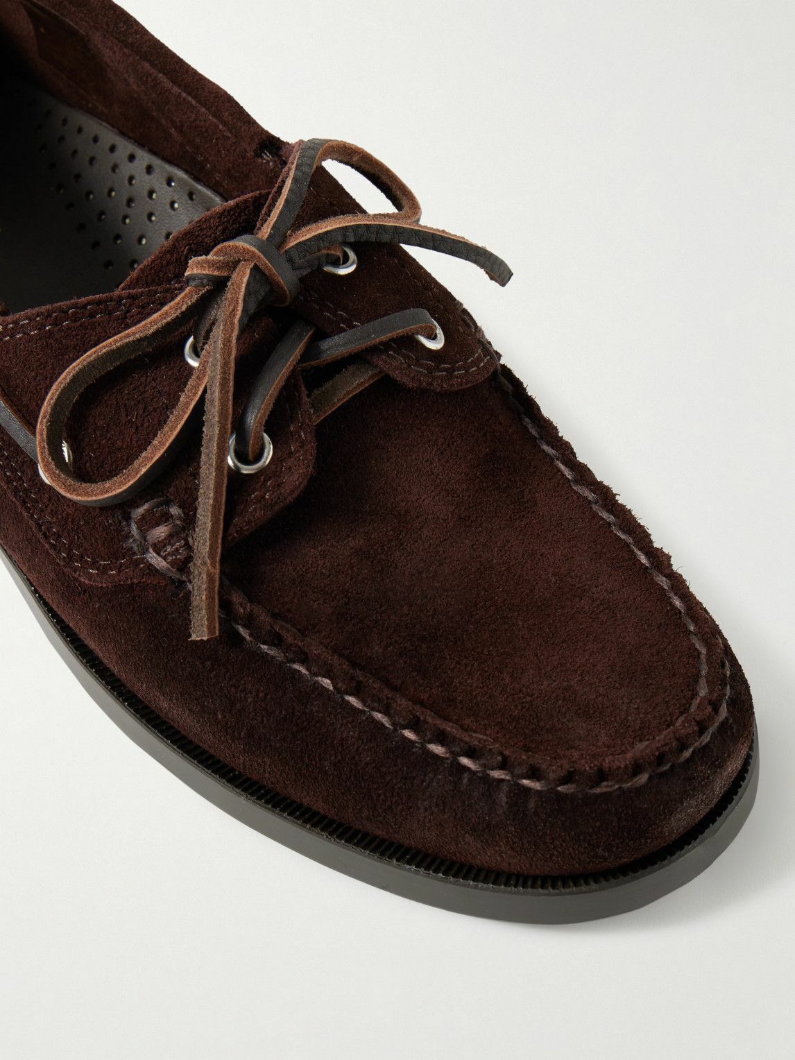 G.H. BASS - Jetty II Suede Boat Shoes - Brown G.H. Bass & Co.