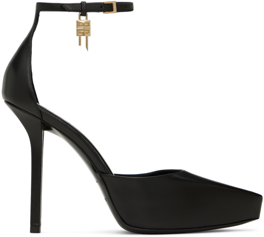 Givenchy Black G-Lock Heels Givenchy
