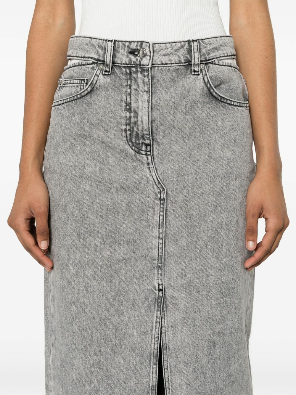 IRO - Finji Denim Long Skirt Iro