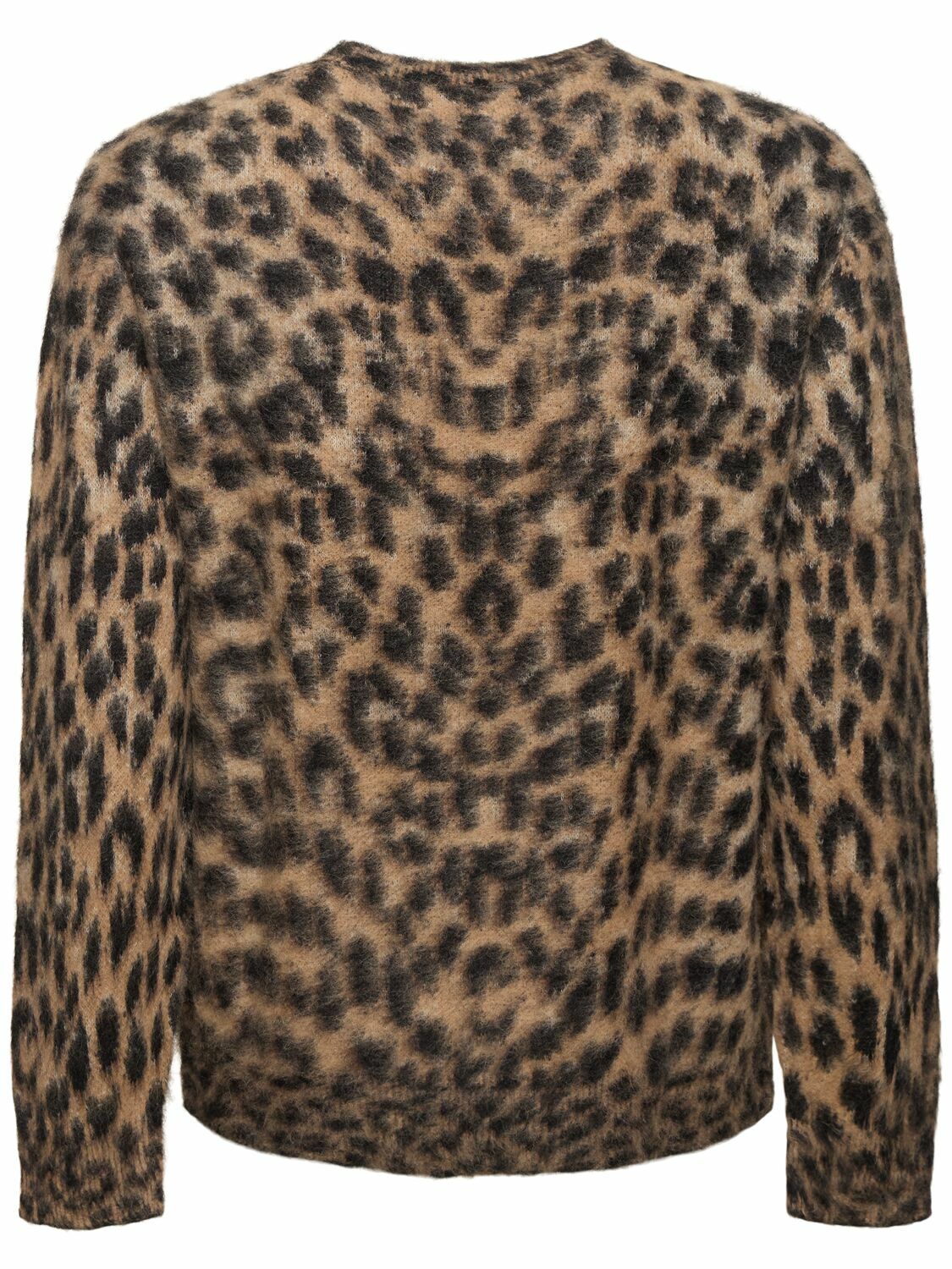 LANEUS Leopard Print Sweater Laneus